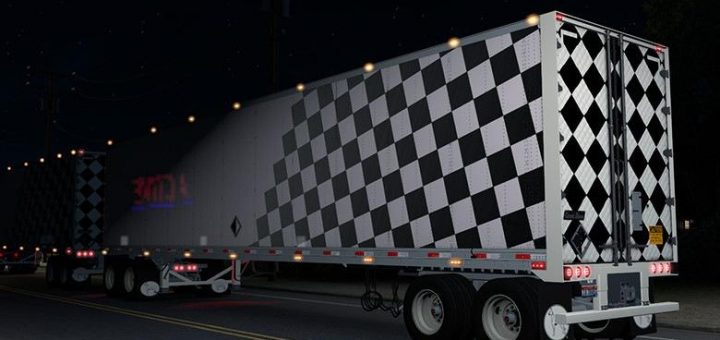 Container 40ft Trailer - ATS Mod | American Truck Simulator Mod