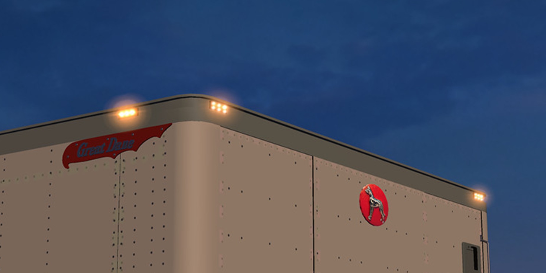 Great Dane 48′ Double Trailer – V3.0 (BETA 1.28) Mod ATS - ATS Mod ...