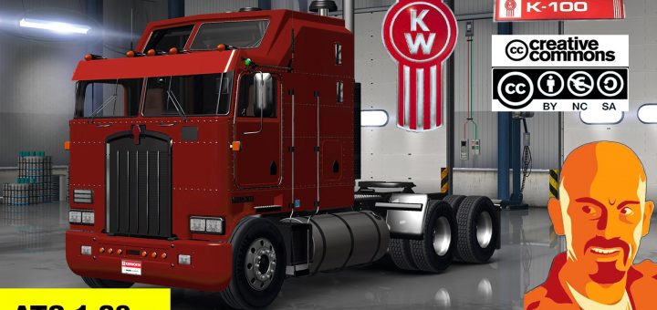 SWR KENWORTH 404ST 1.44 Mod - ATS Mod | American Truck Simulator Mod