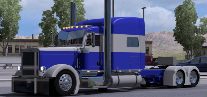 Wicked Skull Skin for Viper Peterbilt 389 Mod - ATS Mod | American ...