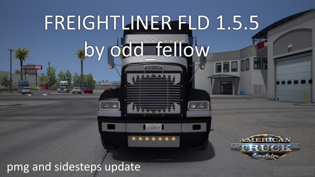 [ATS] FREIGHTLINER FLD V1.5.5 BY ODD_FELLOW TRUCK MOD - ATS Mod ...