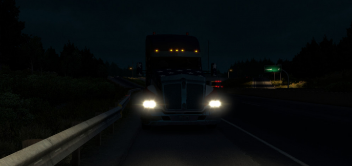 Non-Flared Vehicle Lights Mod v4.1 for ATS Mod - ATS Mod | American ...