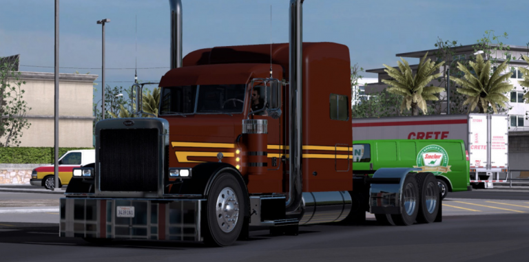 Brown Gold ATS Truck Skin - ATS Mod | American Truck Simulator Mod