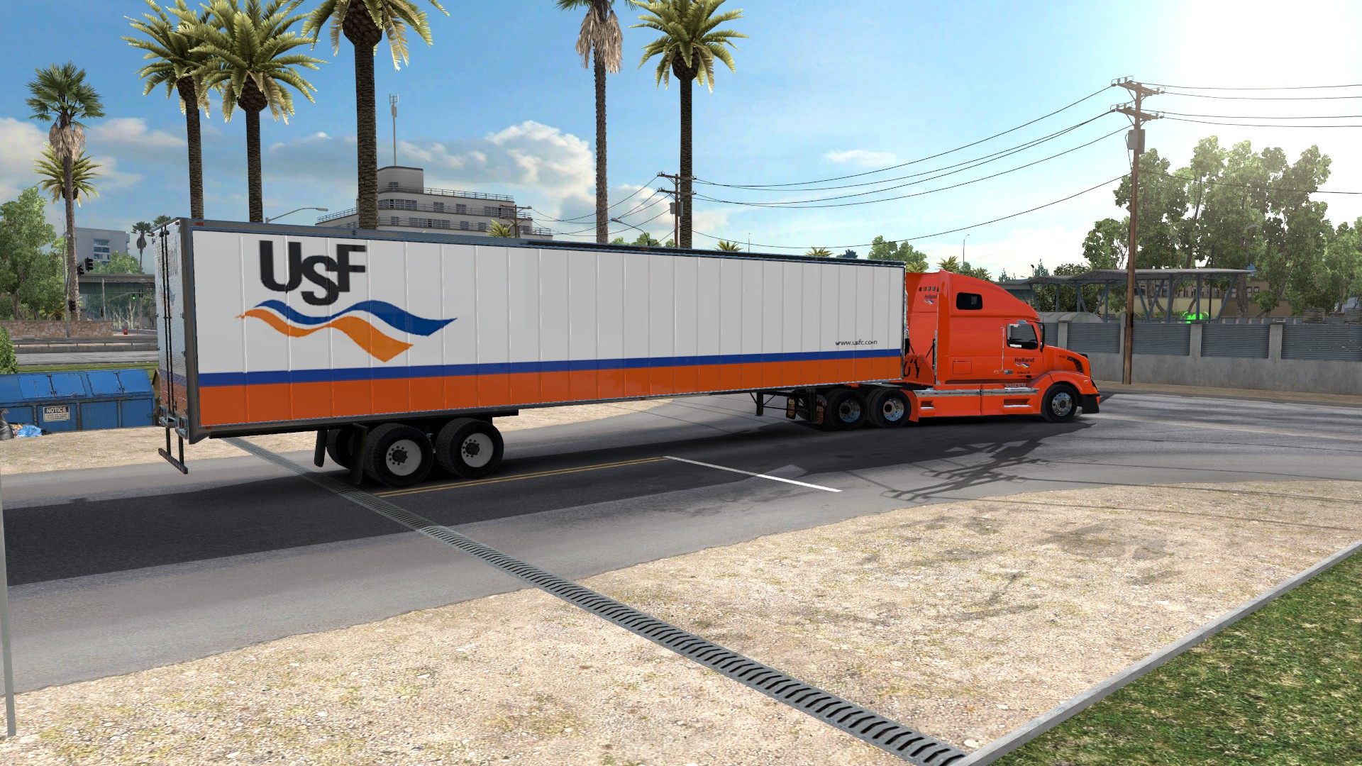 USF Holland, Inc. – Re-Done Trailer skin - ATS Mod | American Truck ...
