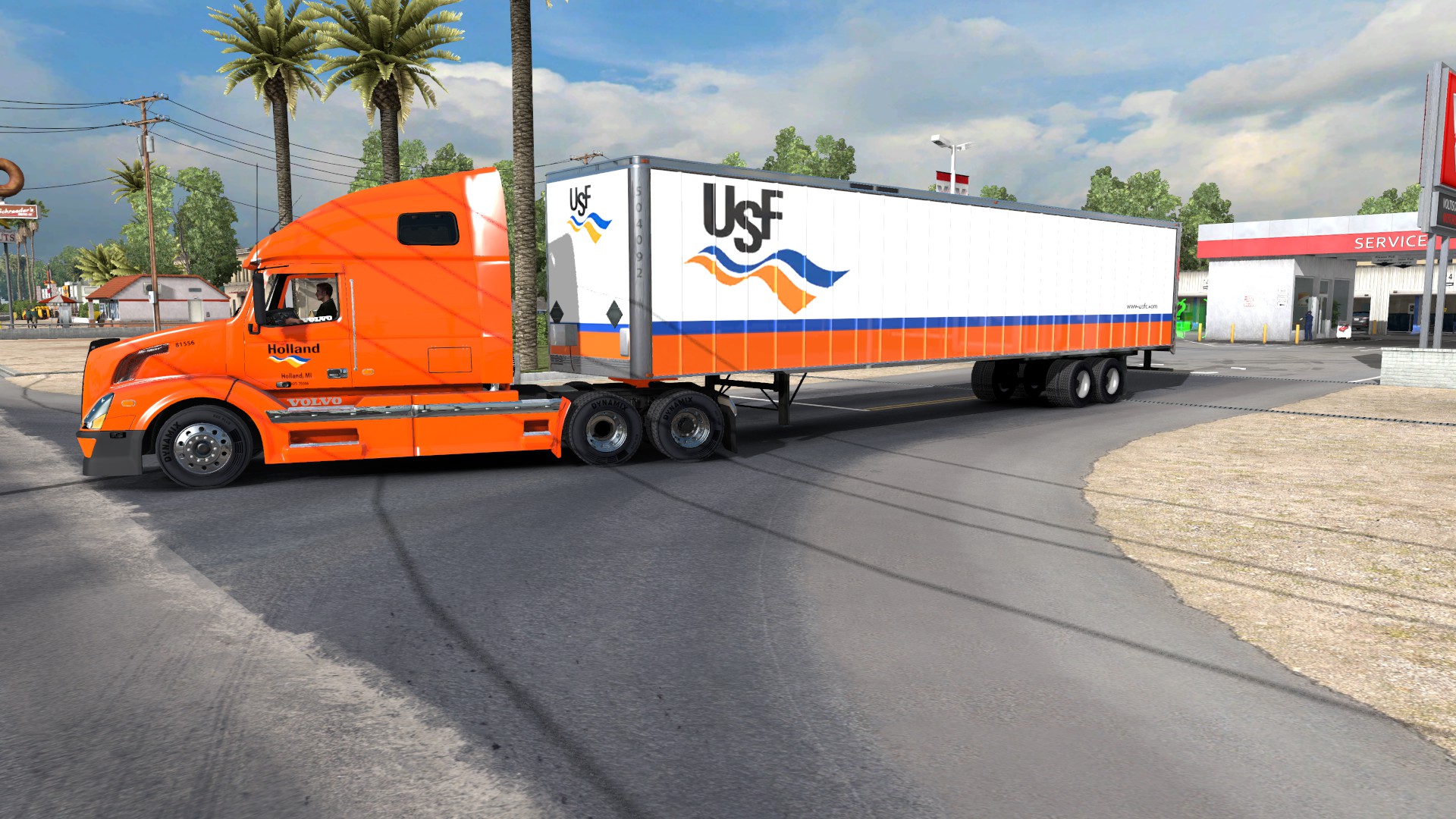 USF Holland, Inc. – Re-Done Trailer skin - ATS Mod | American Truck ...