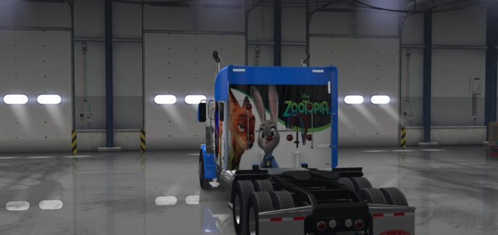 Express Template Truck Skin - ATS Mod | American Truck Simulator Mod