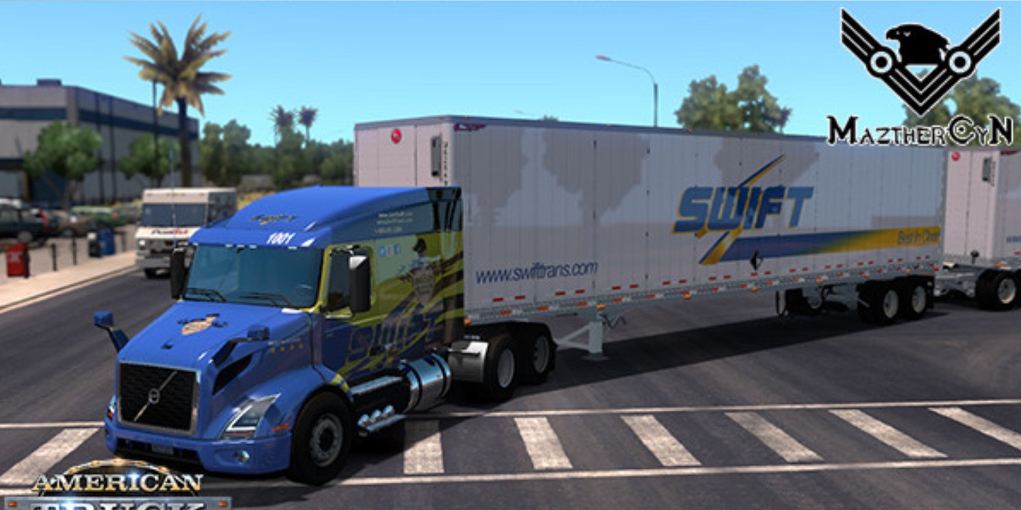Trailer Skin Caja Swift – Great Dane – MaztherCyN - ATS Mod | American ...