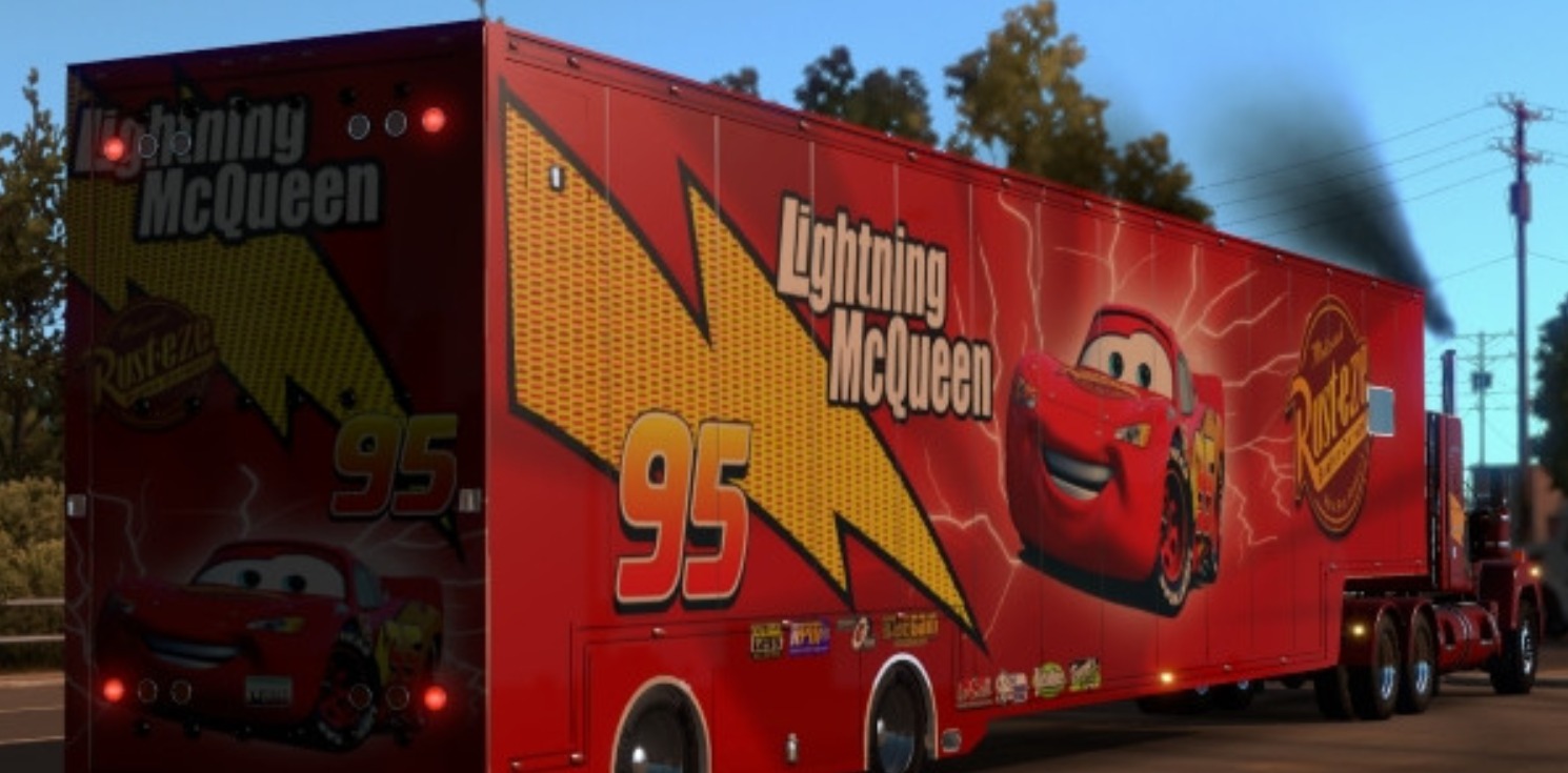 ATS Pixar’s Mack Tuck and Trailer Skin - ATS Mod | American Truck ...