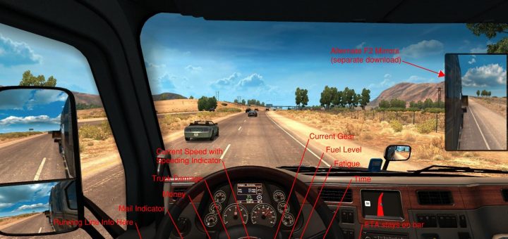 GPS - ATS Mods | American Truck Simulator GPS Mods