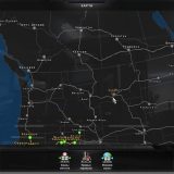 CANADREAM V2.5.1 MAP - ATS Mod | American Truck Simulator Mod