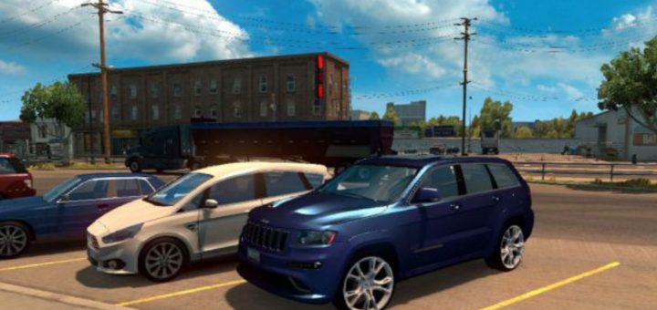 ATS Cars Mods | American Truck Simulator Cars mods download