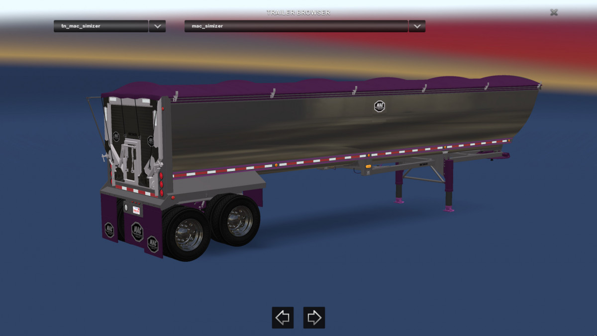 K Whopper’s Youch Mac Dump 5 Final Trailer - ATS Mod | American Truck ...