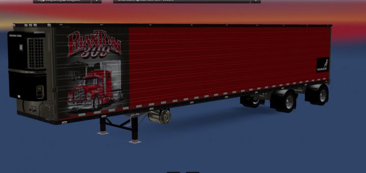 DC-Landstar Trailer Mod - ATS Mod | American Truck Simulator Mod