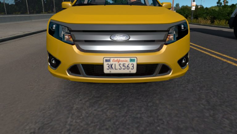 Real License Plates for ATS - ATS Mod | American Truck Simulator Mod
