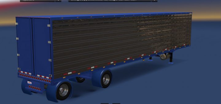 X Hood Reefer Trailer - ATS Mod | American Truck Simulator Mod