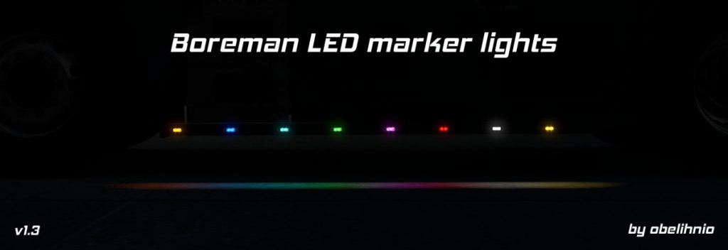 Boreman LED Marker Lights v1.3 for ATS - ATS Mod | American Truck ...