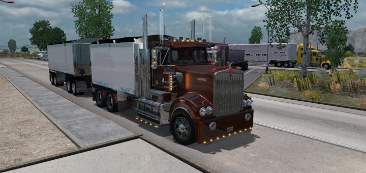 SCANIA 4 V2.2.1 Trucks - ATS Mod | American Truck Simulator Mod