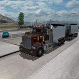 KENWORTH T908 TIPPER TRUCK + TRAILER V6.2 - ATS Mod | American Truck ...