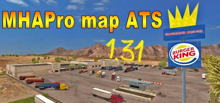 UNIMEX MAP V1.0.2 1.45 Mod - ATS Mod | American Truck Simulator Mod