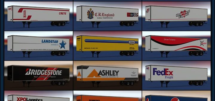 Trailer Pack Australian Addon 1.40 Mod - ATS Mod | American Truck ...