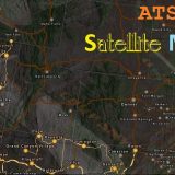 Satellite map v1.0 for ATS - ATS Mod | American Truck Simulator Mod