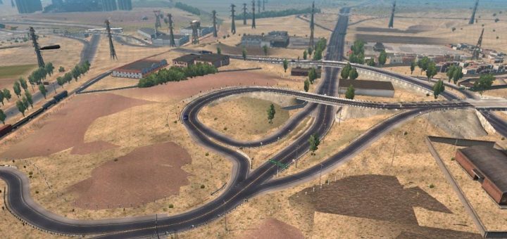 UNIMEX MAP V1.0.2 1.45 Mod - ATS Mod | American Truck Simulator Mod