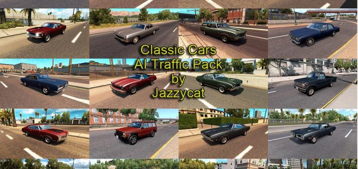 Motorcycle Traffic Pack(ATS) by Jazzycat v6.5.6 Mod - ATS Mod ...