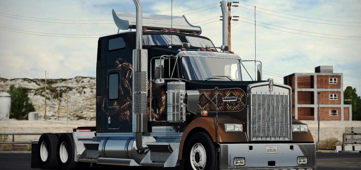 Kenworth T680 - ATS Mods | American Truck Simulator Kenworth T680 Mods