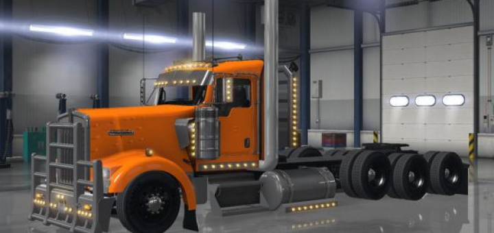 Peterbilt 377 Truck for ATS - ATS Mod | American Truck Simulator Mod