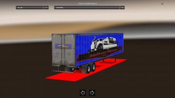 SW long box trailer v1.0 ATS - ATS Mod | American Truck Simulator Mod