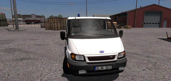 Real UPS Van for ATS - ATS Mod | American Truck Simulator Mod