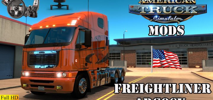 Freightliner Argosy v3.0 0.9.1.3 Mod - ATS Mod | American Truck ...