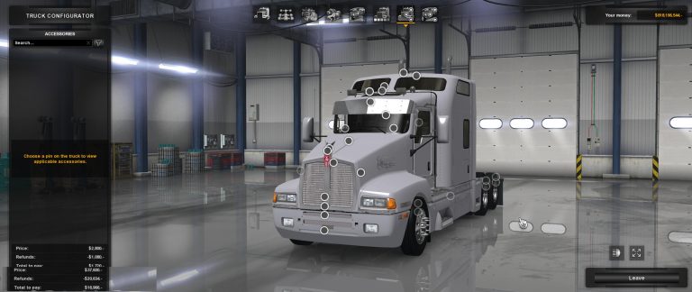 KENWORTH T600 Truck v1.0 - ATS Mod | American Truck Simulator Mod