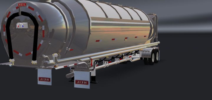 CJD LOG TRAILER V1.44 Mod - ATS Mod | American Truck Simulator Mod