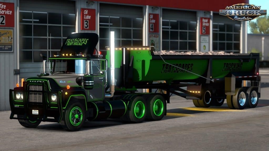Trayscapes Mack R Series Truck Skins - ATS Mod | American Truck ...