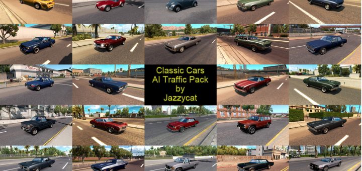 Drivable Jazzycat’s classic pack v 1.0 Mod - ATS Mod | American Truck ...