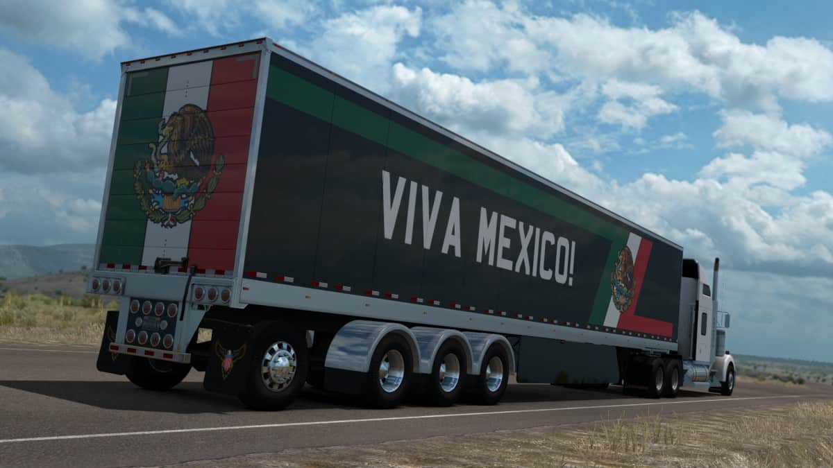 Custom 53′ Trailer ATS - ATS Mod | American Truck Simulator Mod