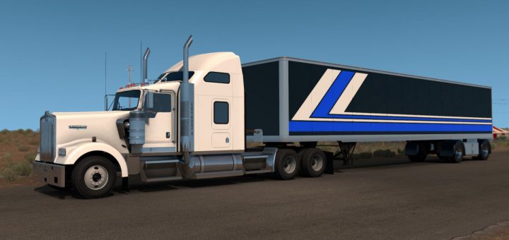 USA Trailer Pack v7.3 1.54 Mod - ATS Mod | American Truck Simulator Mod