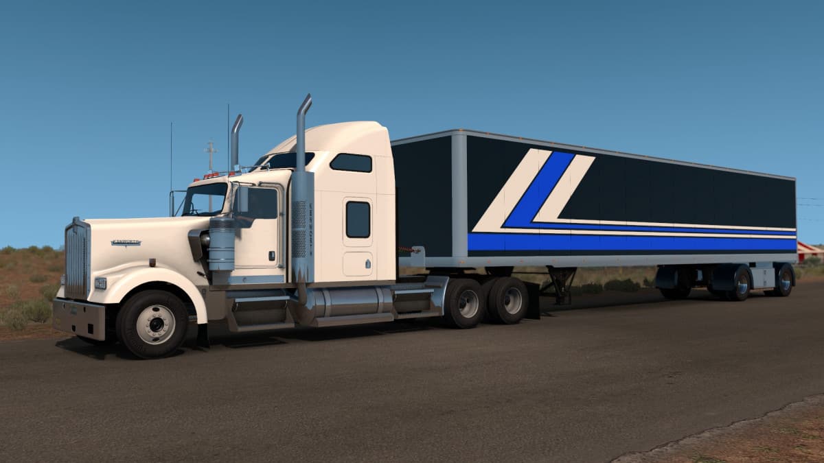 Custom 53′ Trailer ATS - ATS Mod | American Truck Simulator Mod