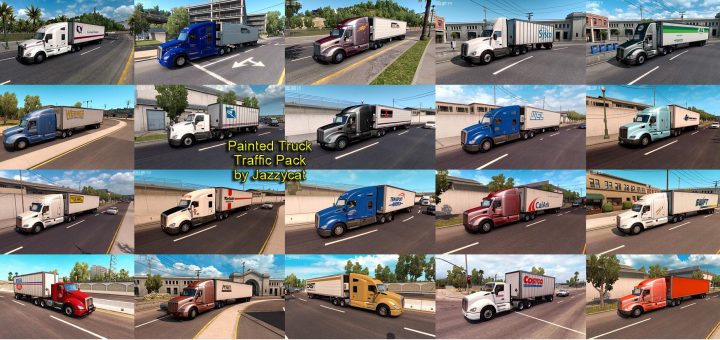 Realistic AI Traffic ATS Mod - ATS Mod | American Truck Simulator Mod