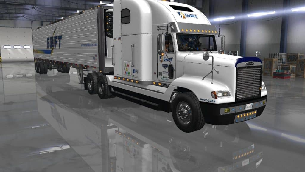 UDL FLD NEW SWIFT LOGO PAINT V1.32 TRUCK SKIN - ATS Mod | American ...