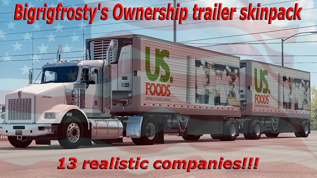 Bigrigfrosty’s Real Company Trailers Ownership for ATS - ATS Mod ...