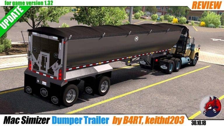 Mac Simizer Dumper Trailer 1.32.x for ATS - ATS Mod | American Truck ...