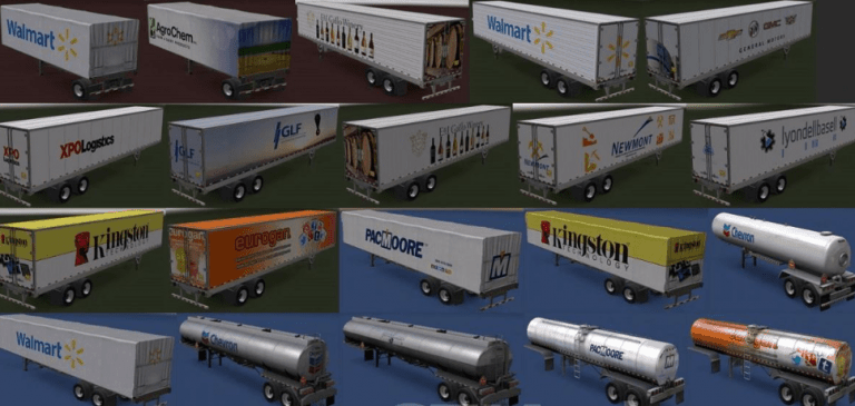 Skins of Real Companies v1.0 - ATS Mod | American Truck Simulator Mod