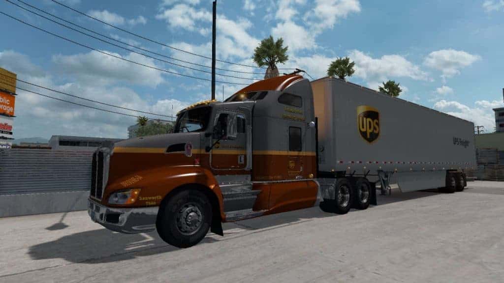 UPS Combo Pack for ATS - ATS Mod | American Truck Simulator Mod