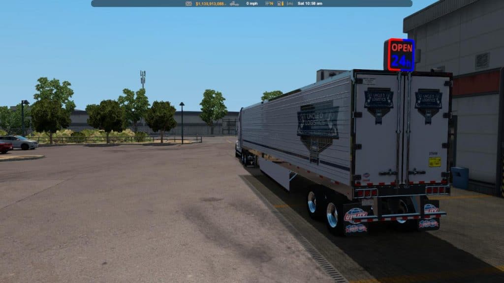 Uncle D Logistics VTC 3000R Utility Trailer Skin v1.33 Mod - ATS Mod ...