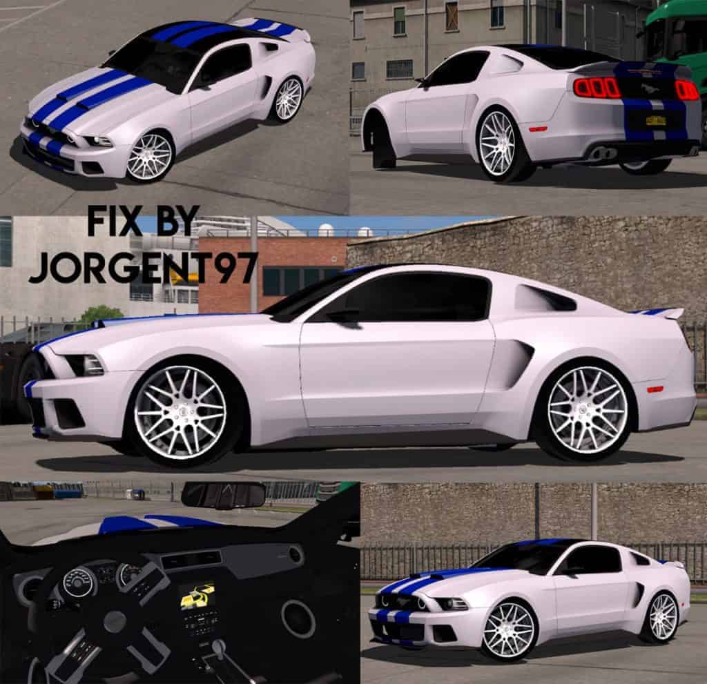 Fix Ford Mustang for ATS v1.33 - ATS Mod | American Truck Simulator Mod