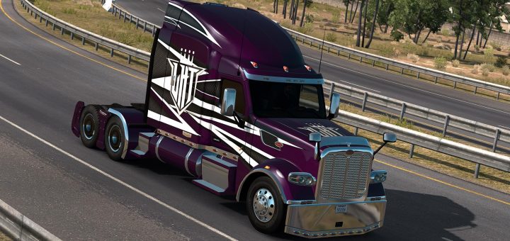Peterbilt 579 Custom 1.34.x Truck - ATS Mod | American Truck Simulator Mod