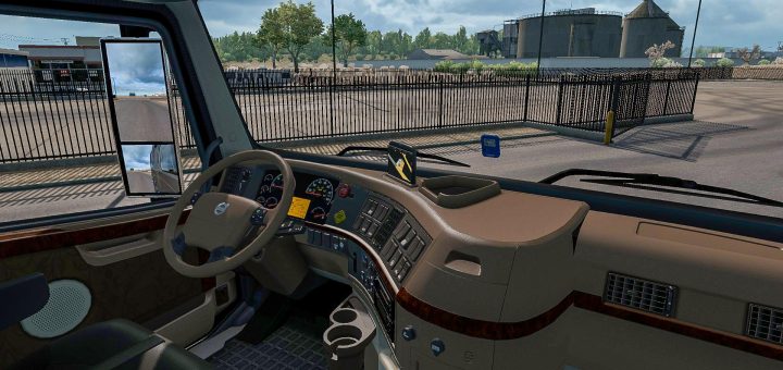 Metric Speedometer for Volvo VNL v2.0 Mod - ATS Mod | American Truck ...