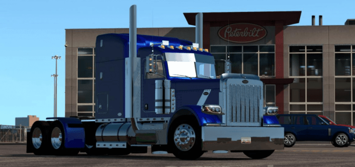 ATS PETERBILT 379 PINGA TRUCK V2.0 - ATS Mod | American Truck Simulator Mod